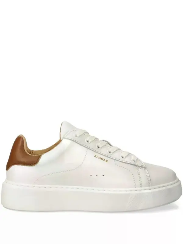 ALOHAS Leather Lace-up Sneakers