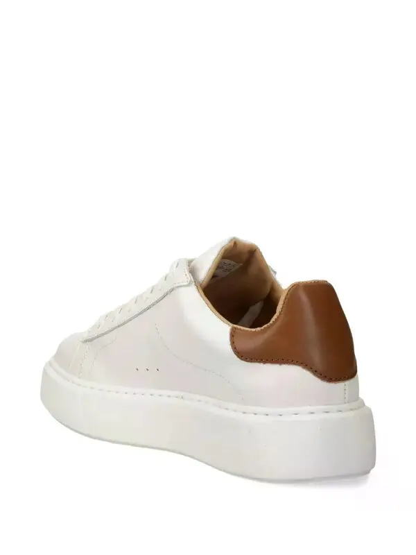 ALOHAS Leather Lace-up Sneakers