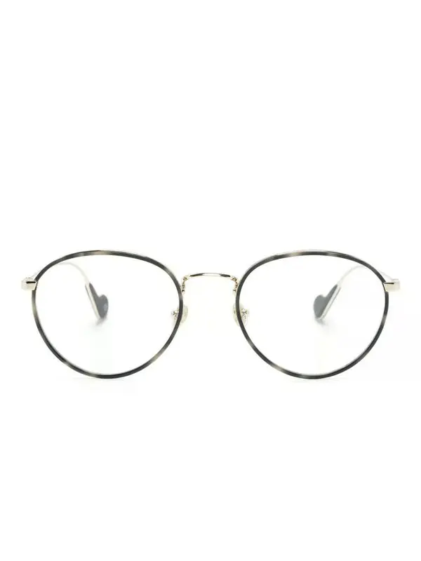 Moncler Round-frame Glasses - Grey