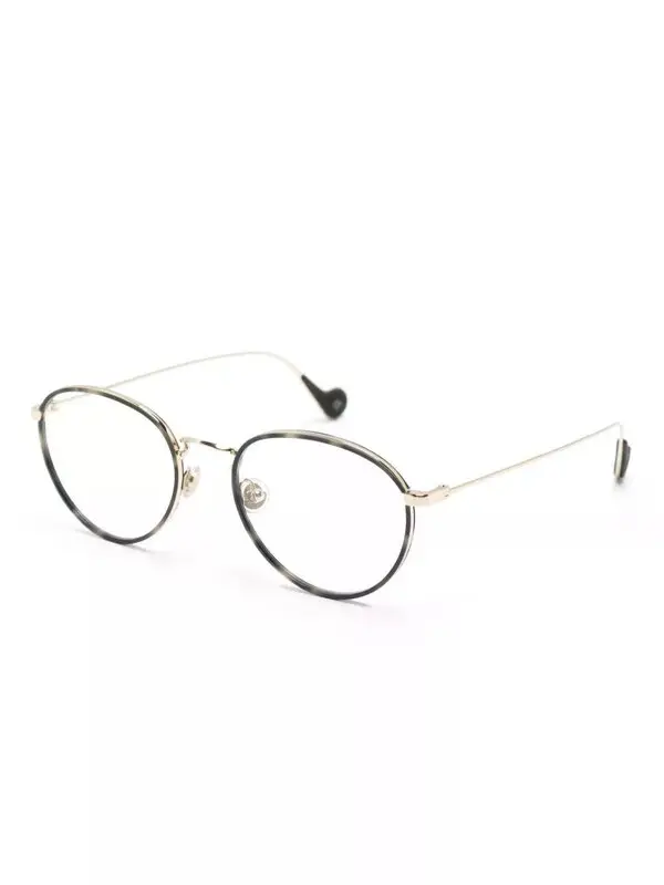 Moncler Round-frame Glasses - Grey