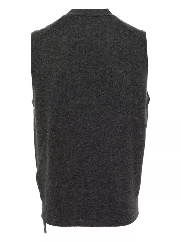 DELL'OGLIO Cashmere V-neck Vest