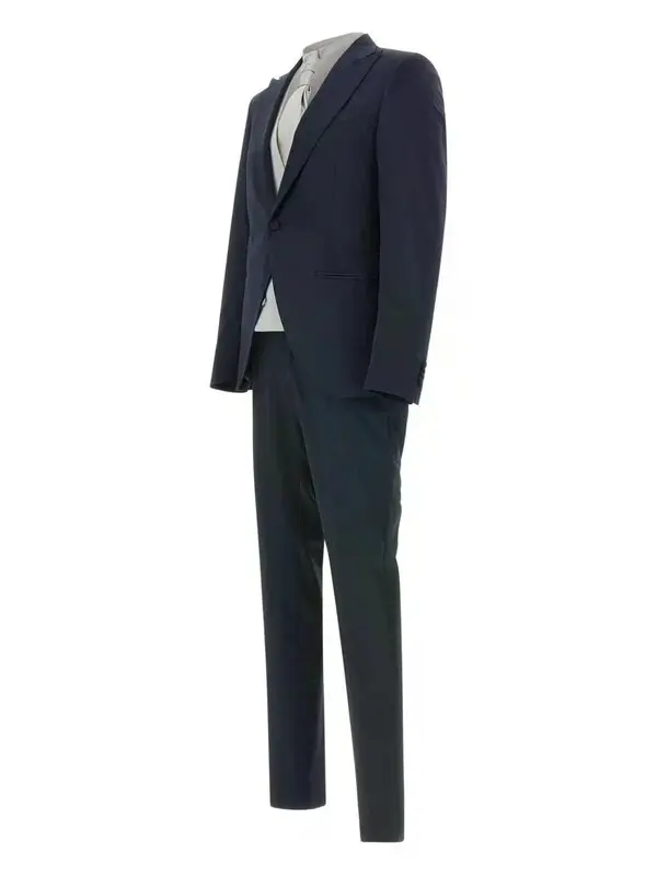Corneliani Single-breasted Suit - Blue