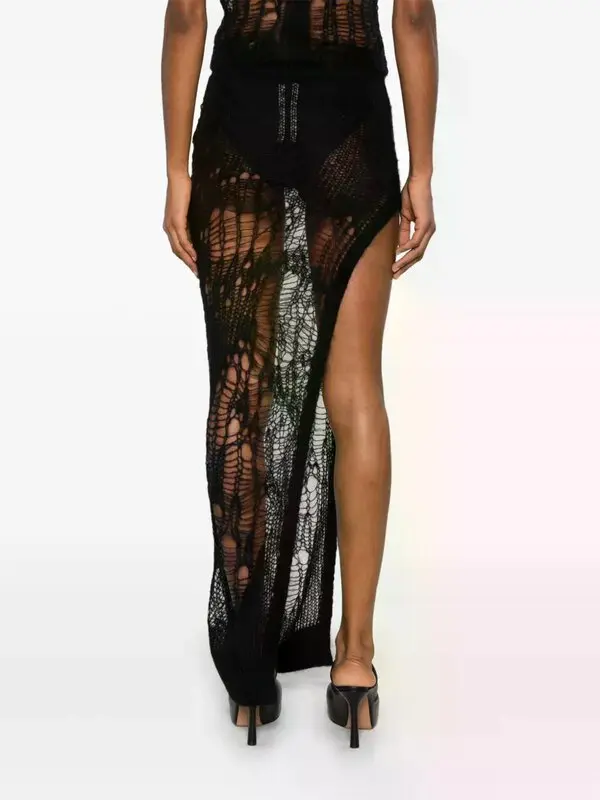 Rick Owens Spider Ziggy Maxi Skirt