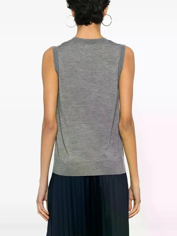 P.a.r.o.s.h Fine-knit Sleeveless Vest