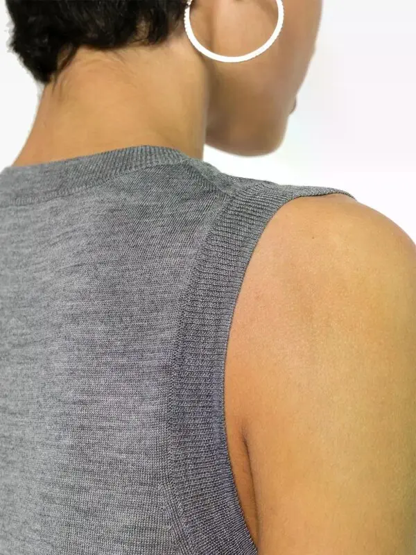 P.a.r.o.s.h Fine-knit Sleeveless Vest