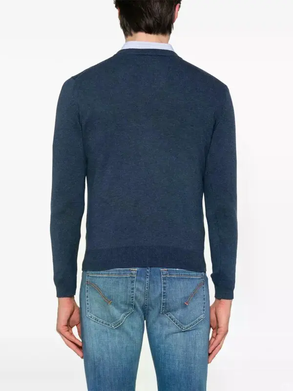 Gant Cotton V-neck Sweater