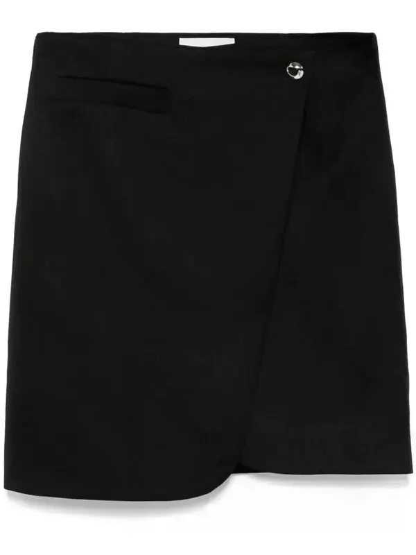 Coperni Wraparound Mini Skirt