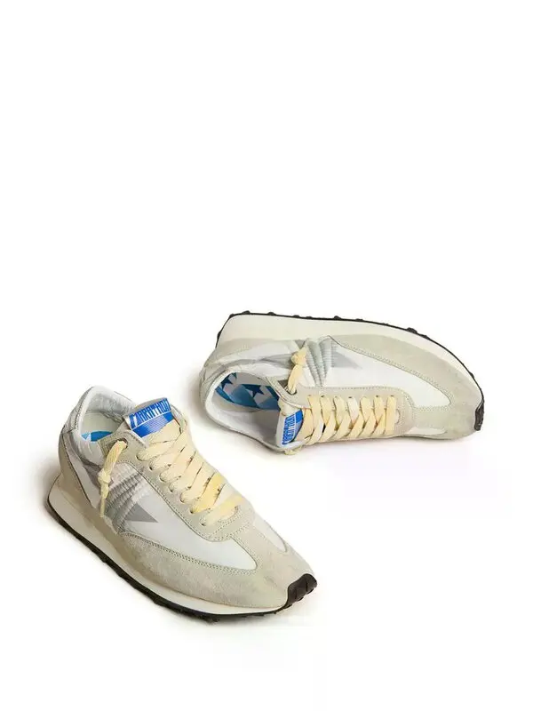 GOLDEN GOOSE Marathon Panelled Sneakers - White