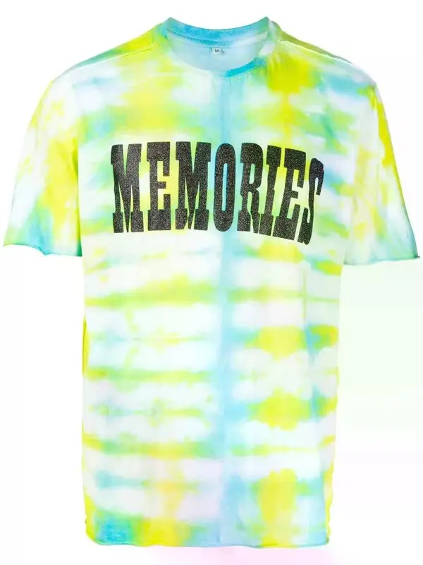 STAIN SHADE X Hiroshi Fujiwara Tie-dye Print T-shirt - Green