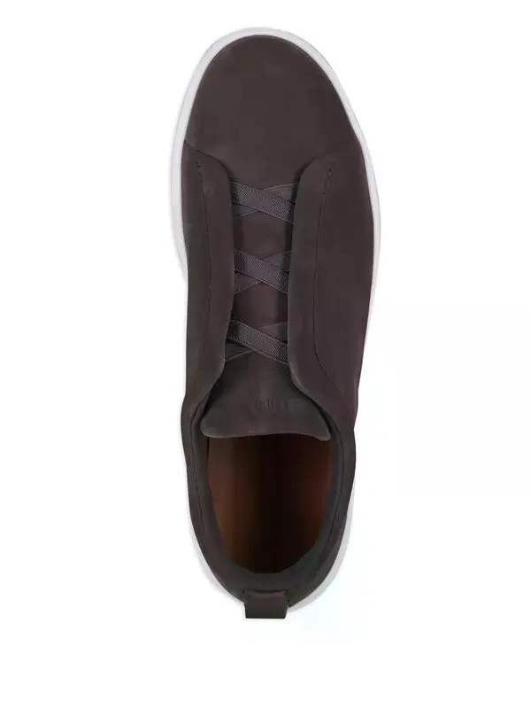 Zegna Triple Stitch™ Sneakers - Brown