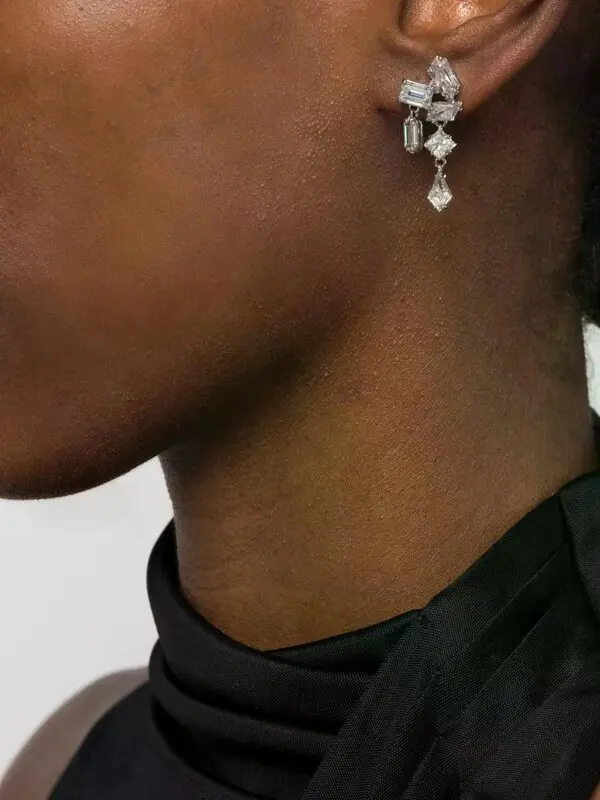 SWAROVSKI Mesmera Crystal-embellished Drop Earrings