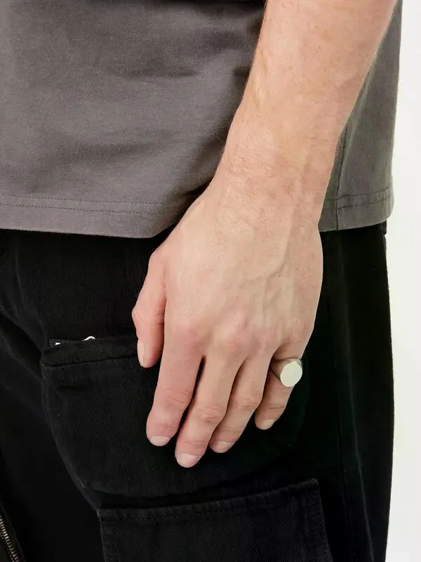 MAISON MARGIELA Oval Signet Ring