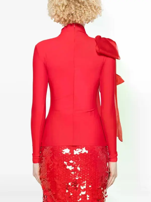 ATU BODY COUTURE Bow-detail Blouse - Red