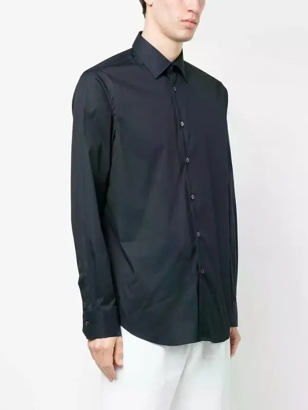 Paul Smith Point-collar Long-sleeve Shirt