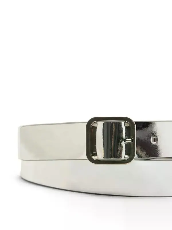 Marsèll Quadra Metallic Belt - Silver