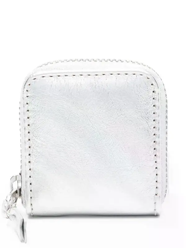 Comme Des Garçons Metallic Wallet - Silver