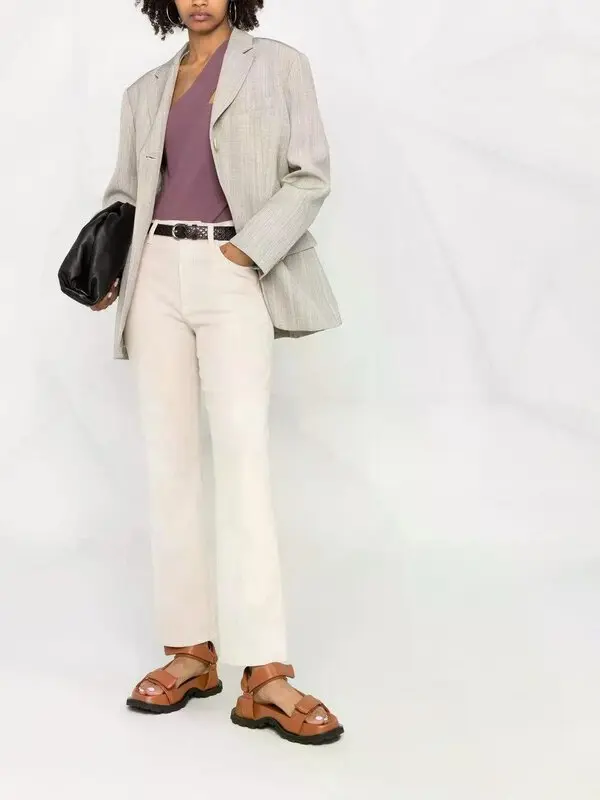 Closed High-waisted Cropped Jeans