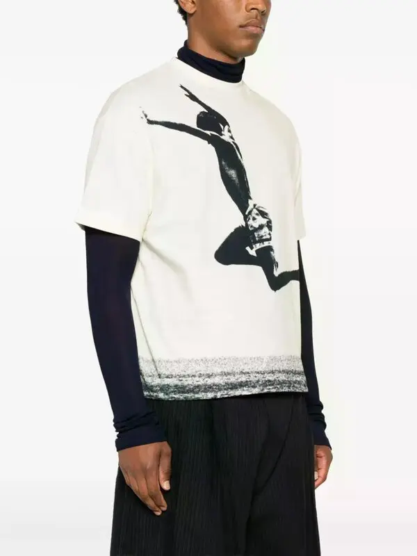 JIL SANDER Printed T-shirt