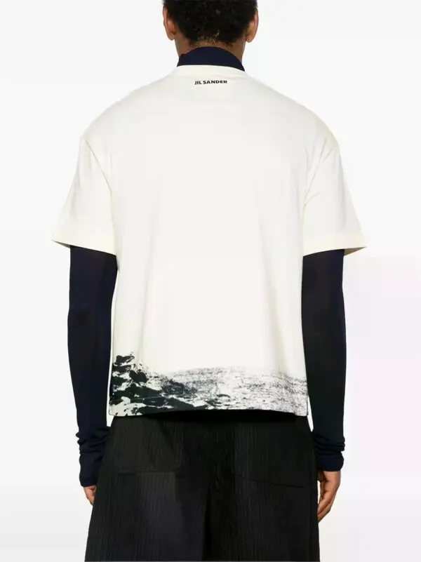 JIL SANDER Printed T-shirt
