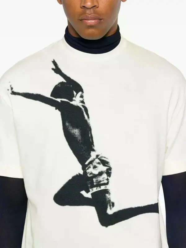 JIL SANDER Printed T-shirt