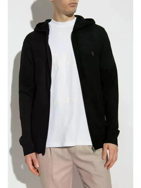 ALLSAINTS Mode Knitted Wool Hoodie