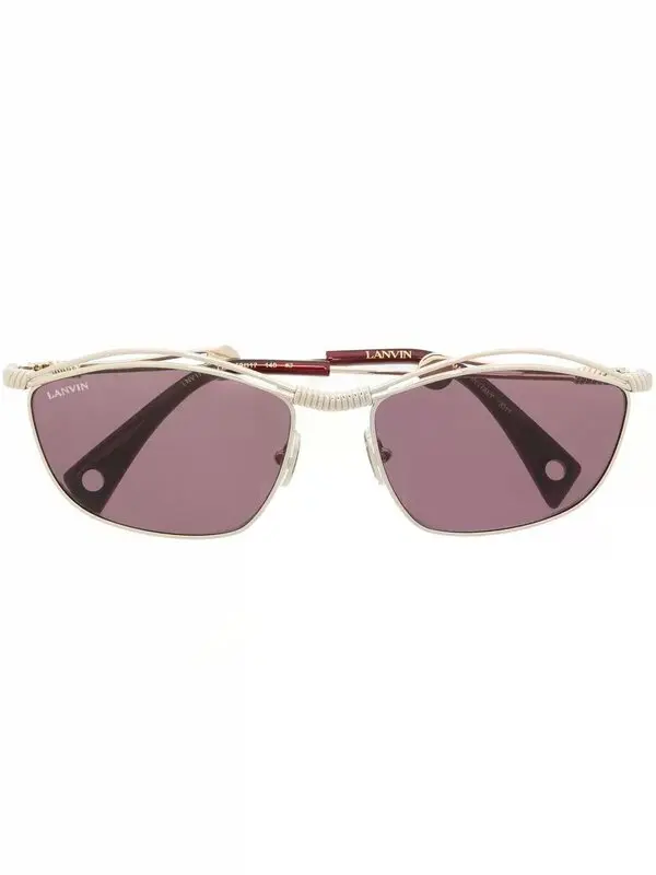 LANVIN Square Tinted Sunglasses - Gold