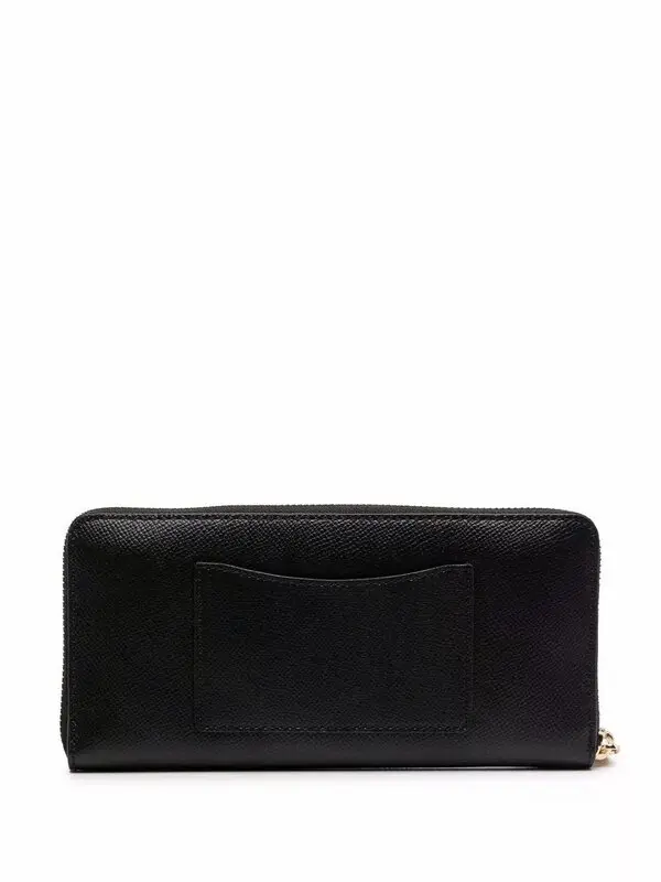 Michael Kors Logo-plaque Zip-up Wallet