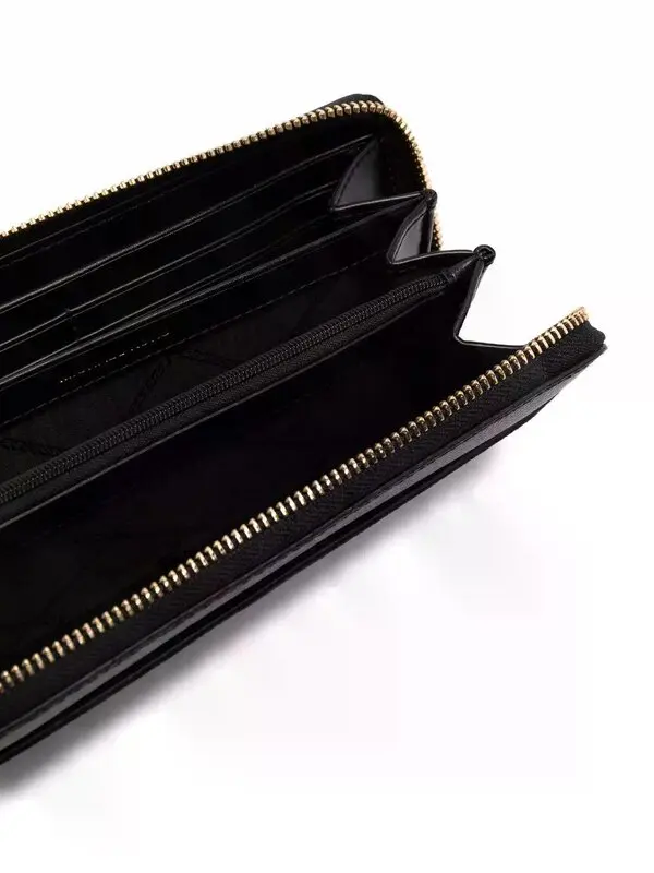 Michael Kors Logo-plaque Zip-up Wallet