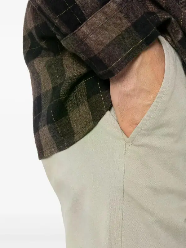 Woolrich Tailored Twill Stretch-cotton Trousers