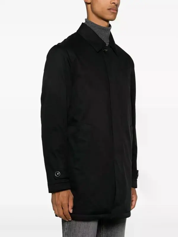 Kiton Padded Taffeta Coat