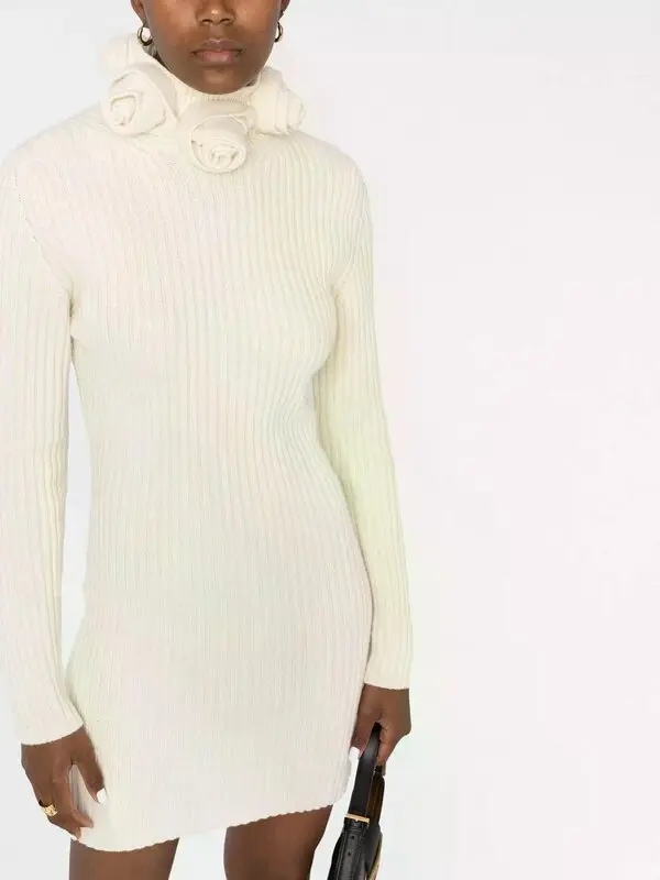 Blumarine Roll-neck Mini Dress