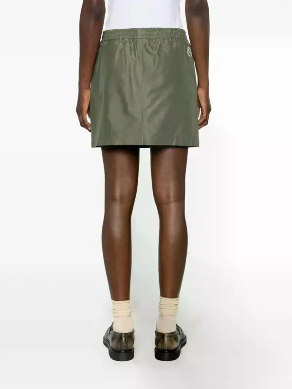 Moncler Elasticated-waist Cargo Mini Skirt