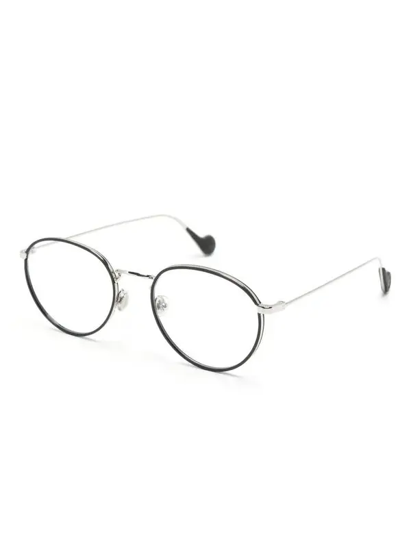 Moncler Round-frame Glasses - Black