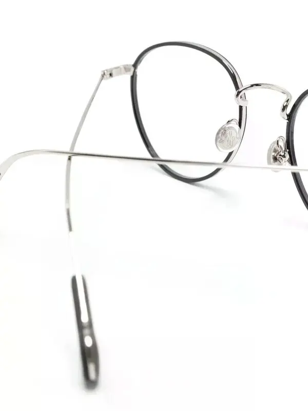 Moncler Round-frame Glasses - Black