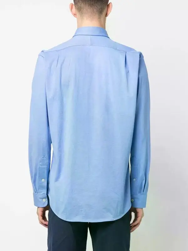 Polo Ralph Lauren Embroidered Polo-pony Shirt - Blue
