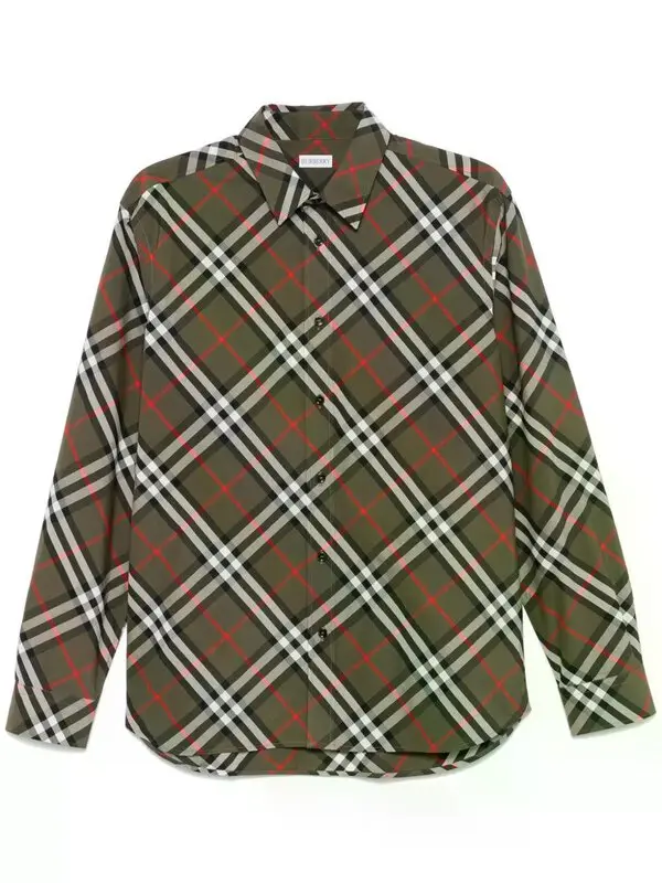 Burberry Check-pattern Shirt