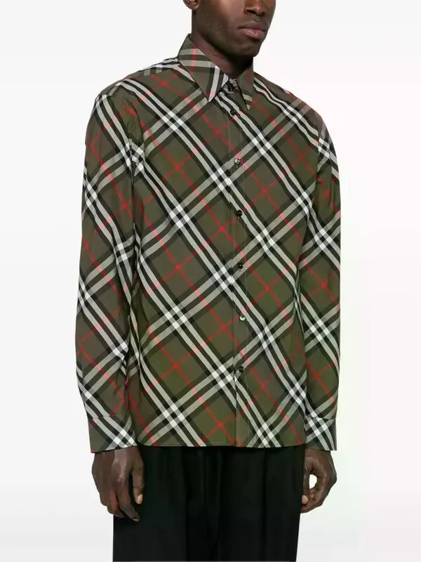 Burberry Check-pattern Shirt