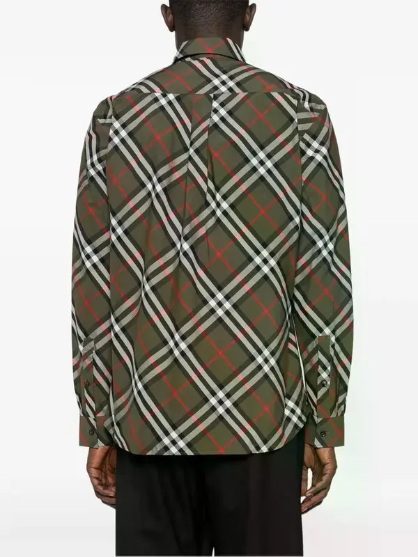 Burberry Check-pattern Shirt