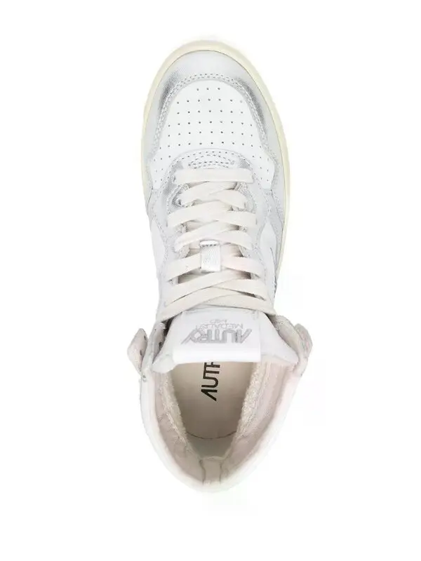 AUTRY Logo-patch Lace-up Sneakers