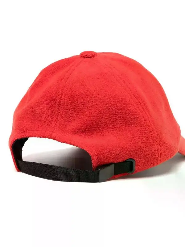 Goen.j Terry-cloth Cap - Red