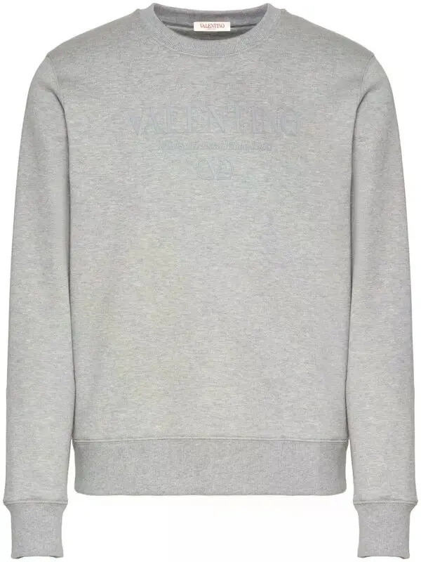 Valentino Garavani Logo-print Cotton Sweatshirt