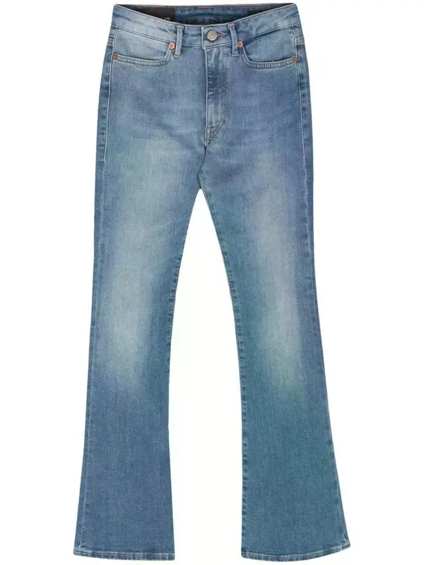 DONDUP Mandy Flared Organic-cotton Jeans
