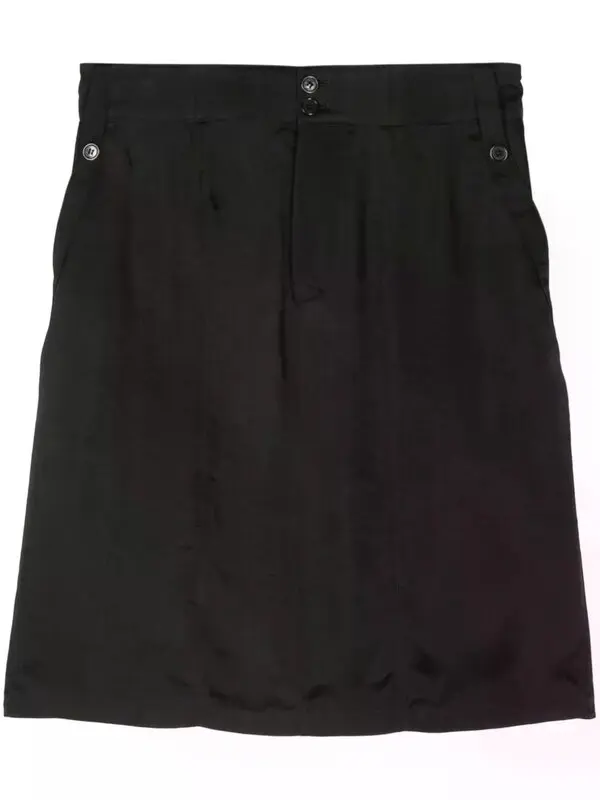 Saint Laurent Twill-weave Mini Skirt