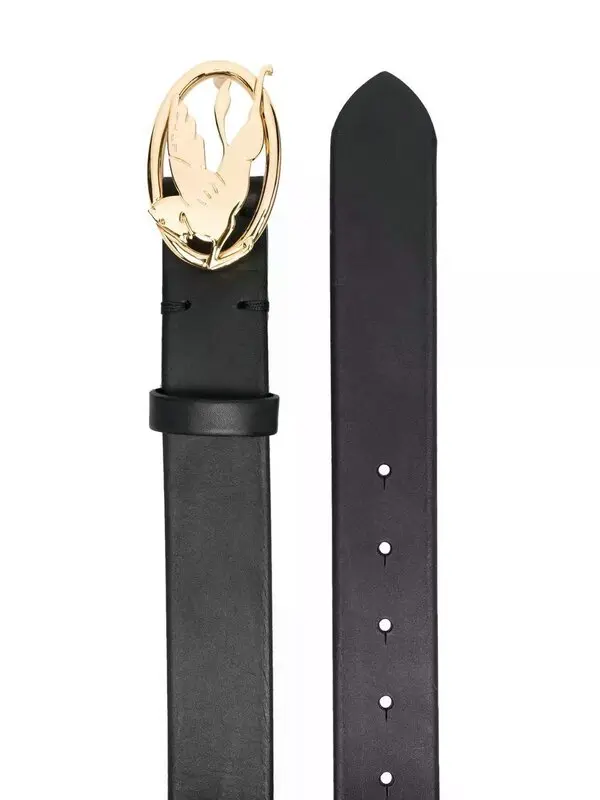 Etro Logo-plaque Leather Belt