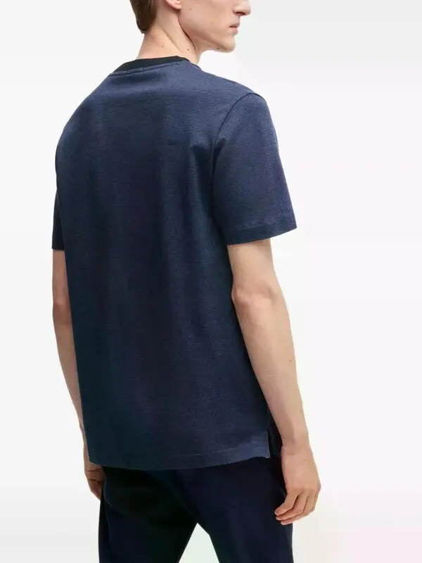 BOSS Cotton T-shirt - Blue