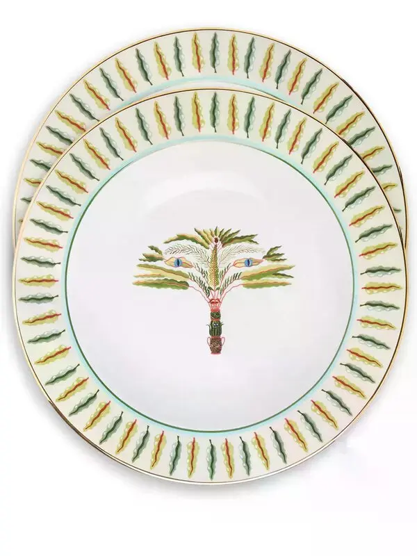 La DoubleJ Eden Soup Plates - Yellow