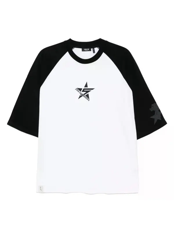 FIVE CM Embroidered T-shirt - Black