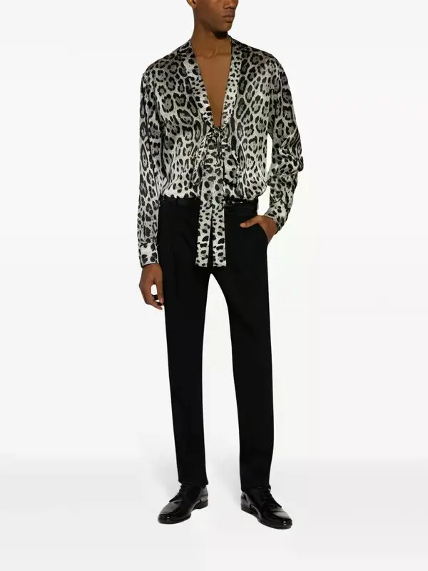 Dolce & Gabbana Leopard-print Shirt