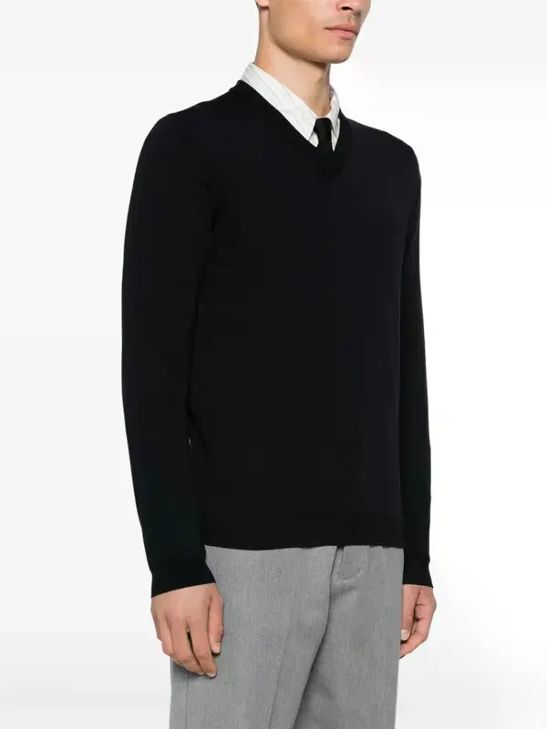 ZANONE Fine-knit Jumper - Blue