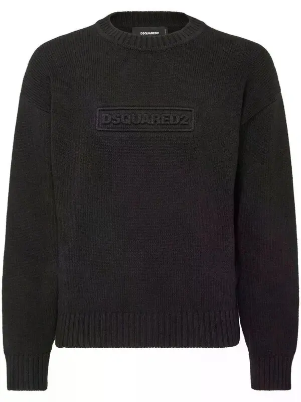 Dsquared2 Logo-print Knitted Jumper